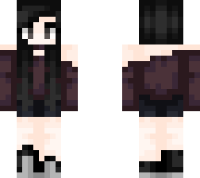 dark girl | Minecraft Skins