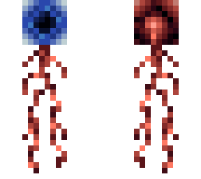 floating eye with veins | Minecraft Skin