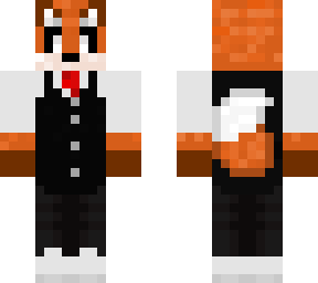 Fox suit | Minecraft Skin