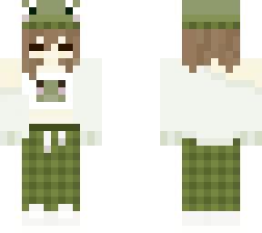 Frog Girl | Minecraft Skin