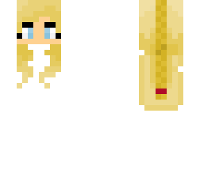 HB~Female Blonde Braid~ | Minecraft Skin