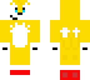 lego tails | Minecraft Skin