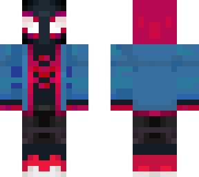 Miles Morales Spiderman | Minecraft Skin