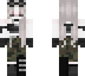 military girl | Minecraft Skin