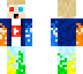 my beautiful boom boom baac tresk skin :D:D:D | Minecraft Skin