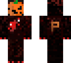 Nether Creeper Halloween | Minecraft Skin