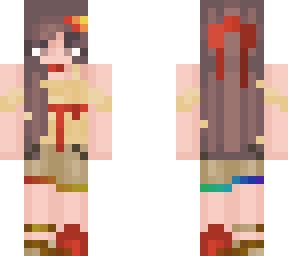 parrot girl | Minecraft Skins