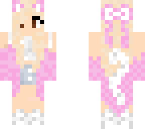 pink cat | Minecraft Skins