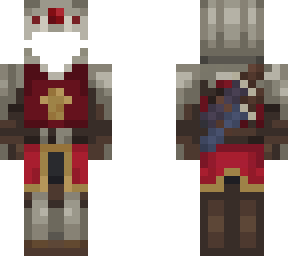 Red armour | Minecraft Skin