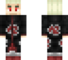 senku in akatsuki cloak | Minecraft Skin