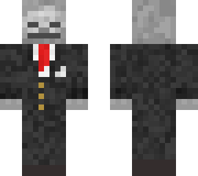 skeleton suit | Minecraft Skin