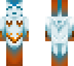 Stoneskin undine orange | Minecraft Skin