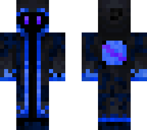 blue fire | Minecraft Skin