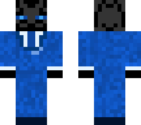 blue enderman | Minecraft Skins