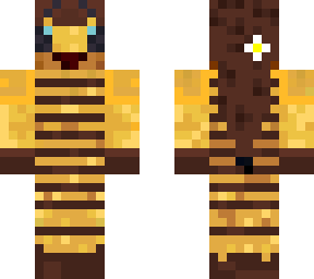 Female Bee V2 | Minecraft Skin