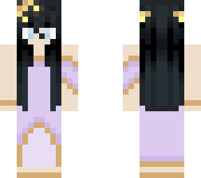purple dress | Minecraft Skin