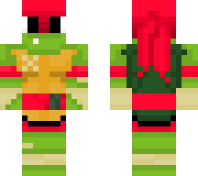 Rottmnt Raph | Minecraft Skin