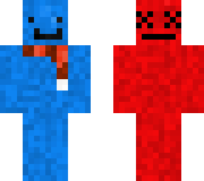 split smiley guy | Minecraft Skin