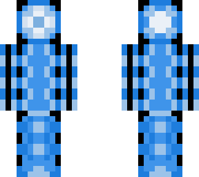 Blue Plaid Dimension | Minecraft Skin