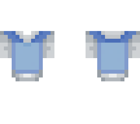 Blue sweater vest; base | Minecraft Skin