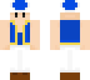 Blue Toad | Minecraft Skin