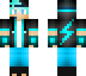 cool blue boy | Minecraft Skins