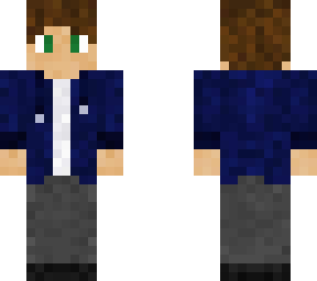 blue jacket | Minecraft Skins