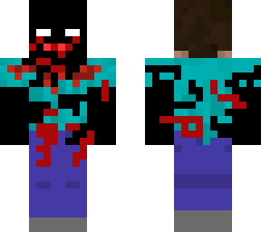 dying deep steve | Minecraft Skin