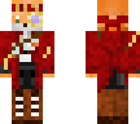 Fox Pyromancer | Minecraft Skin