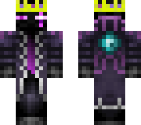 King Enderman (Better Crown) | Minecraft Skin