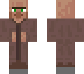 REAL villager with HIS arms | Minecraft Skin