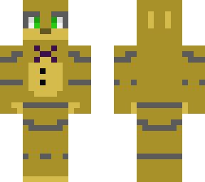 spring bonnie (animatronic mode) | Minecraft Skin