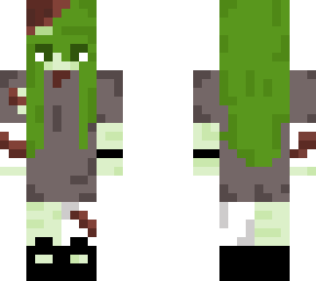zombie girl | Minecraft Skin