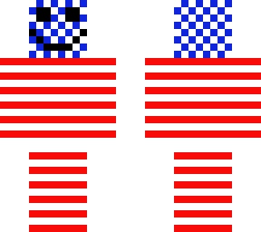 american flag | Minecraft Skins