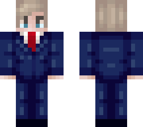 blue suit | Minecraft Skins