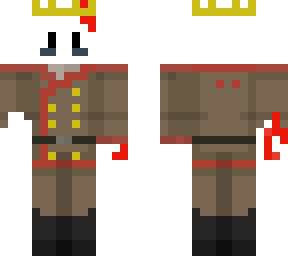 minecraft rolplay (ijured king) | Minecraft Skin