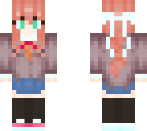 monika | Minecraft Skins