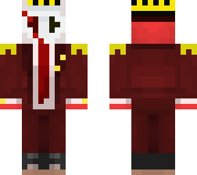Rasplin with king clothes | Minecraft Skin