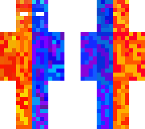 red and blue | Minecraft Skin