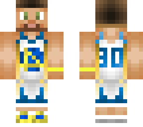 Stephen curry ( normal outfit ) | Minecraft Skin