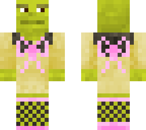 *~coquette shrek~* | Minecraft Skin