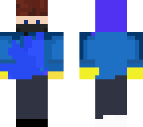 Blue hudi | Minecraft Skin