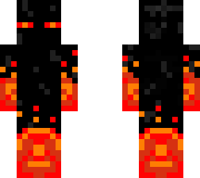 BRO CHILL ON THE FIRE with head phones and fixes | Minecraft Skin