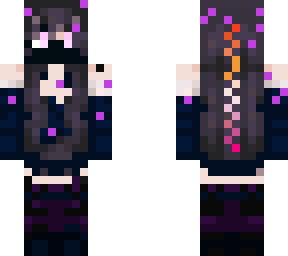 Enderman girl | Minecraft Skin