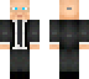 HITMAN THE BLACK BRUISER SUIT | Minecraft Skin