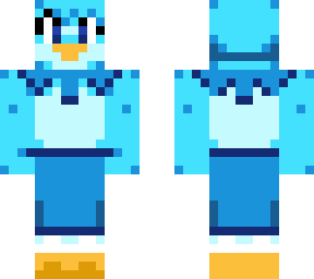 martlet from undertale yellow by flashyn | Minecraft Skin