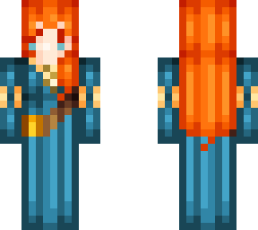 Merida from Brave | Minecraft Skin
