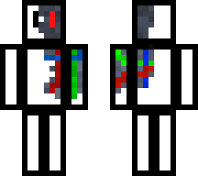 Robot Outline Guy | Minecraft Skin