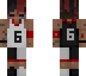 basketball dreads | Minecraft Skin