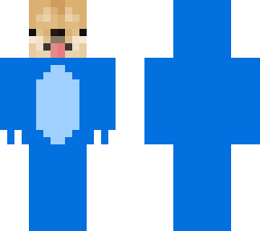 blue dog | Minecraft Skins